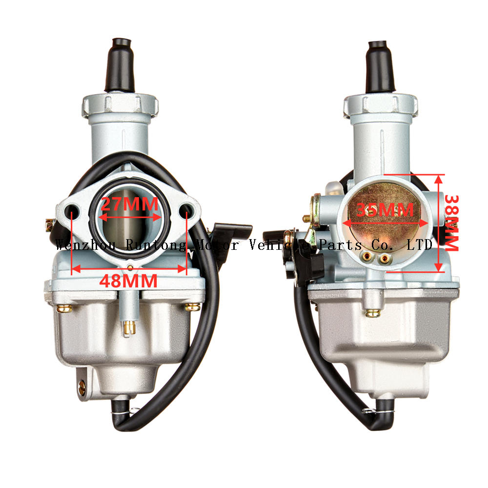 Carburador de moto de cross ATV PZ27 CG 150cc 200cc 250cc de 4 tiempos del fabricante de China ...
